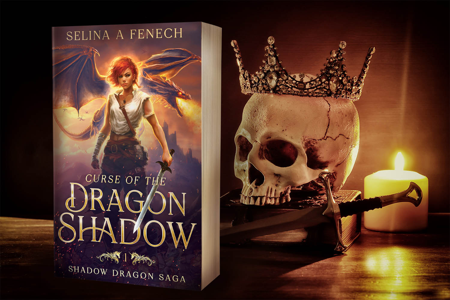 *Giveaway* Shadow Dragon Saga Launch! – Selina Fenech Artist and Author